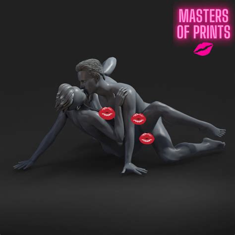 3d Printable Sex Nsfw Erotic Miniature 75 Mm Scale By Printpleasure