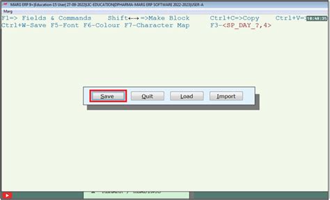 how to print item batch number in bill format in marg software