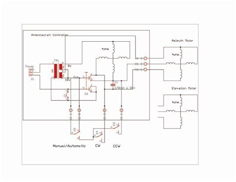 n0ly ly3qa az el radio shack antenna rotator controller