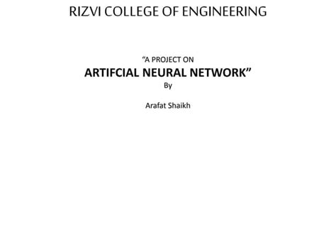 Biological Neural Networkpptx