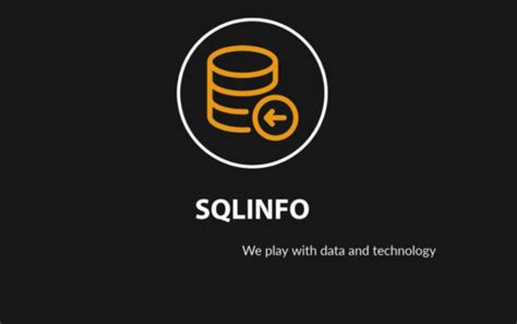 Sqlinfo An I Book For Sql Server By Varun R