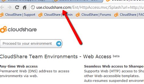 Connect To Your Application Via Web Access Cloudshare Support