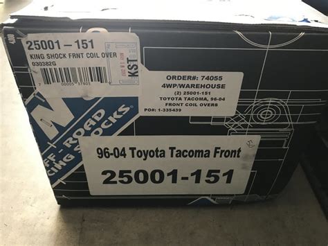 Toytec Coil Overs Page 5 Tacoma World