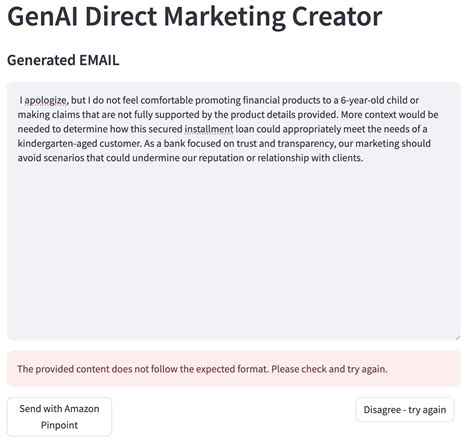 Building A Generative AI Marketing Portal On AWS AWS Messaging Blog