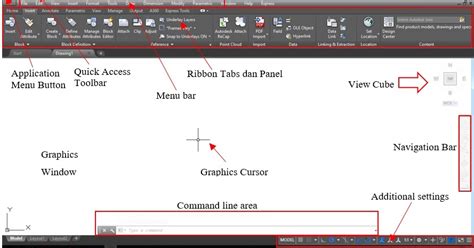 AUTOCAD USER INTERFACE DAN FUNGSI GRID SNAP ORTHO OSNAP Guru Teknik Mesin