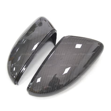Volkswagen Vw Scirocco Carbon Fibre Wing Mirror Cover Replacements By