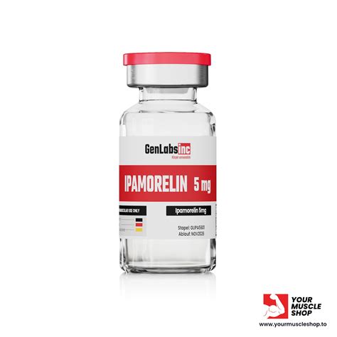 Ipamorelin 5mg Vial Genlabs Yourmuscleshop