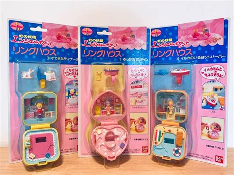Bandai Angel Pocket New Vintage Stock Japanese Polly Pocket Hobbies Toys