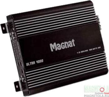 Magnat Ultra 4000 | Усилитель Magnat Ultra 4000 - характеристики ...