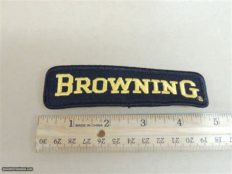 Browning Patch Inventorypa9011