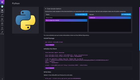 开始使用 Python 和 Influxdb Influxdata Influxdb 时序数据库 开始使用 Python 和 Influxdb Influxdata Influxdb 时序数据库