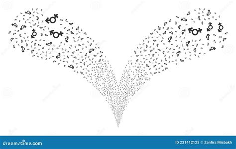Sex Symbol Twice Fireworks Fountain Stock Vector Illustration Of Collage Abstraction
