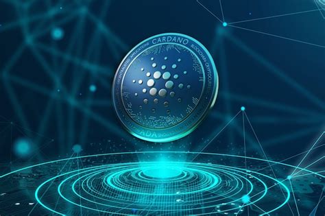 Premium Photo Cardano Blockchain Platform Concept