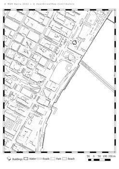 Amusement Park Map Coloring Page