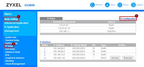 How To Configure Inter Routing Between Different VLANs Zyxel Support Campus EMEA