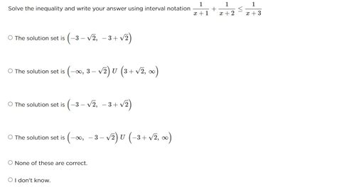 Solved Solve The Inequality And Write Your Answer Using Chegg Com