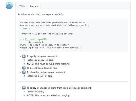Feature Request Support Customized Atlantis Comment Responses · Issue