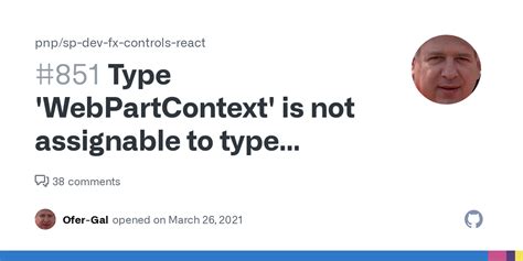 Type Webpartcontext Is Not Assignable To Type Basecomponentcontext