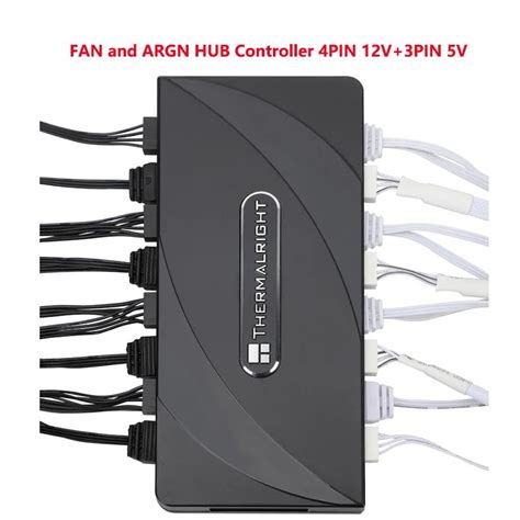 Thermalright Fan Rgb Argb Hub Controller Rev A Sync Концентратор вентилятора Hub Lighting Rgb