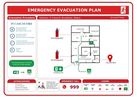 Fire Escape Plan Edrawmax Free Editable Template Artofit