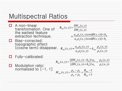 Ppt Spectral Transformation Powerpoint Presentation Free Download