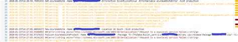 Getting Error Request To A Downlevel Service Failed When Deploying To