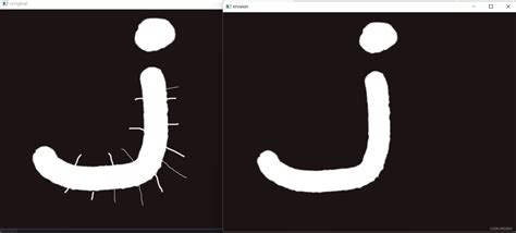 Opencv35 形态学操作 腐蚀cv2erode Csdn博客