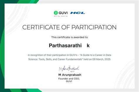 Datasciencejourney Careergrowth Continuouslearning Partha Sarathi