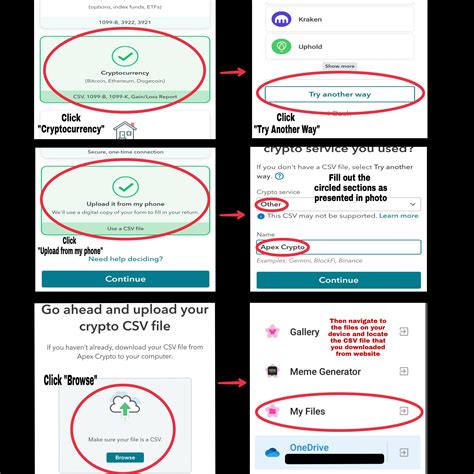 Crypto Csv Tax File The 3 Pictures Below Are A Step By Step Guide On