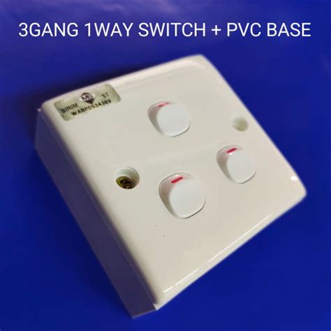 13a Switch Socket And Switched With Pvc Base Shopee Malaysia