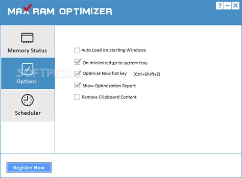 Download Max RAM Optimizer 1 0 0 008