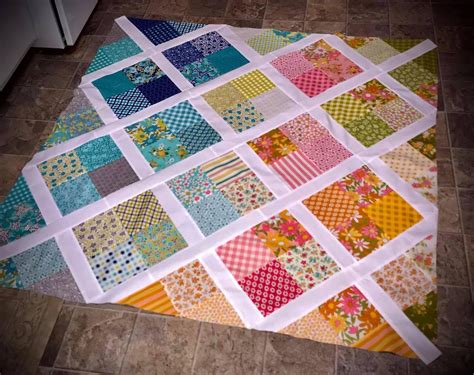 Colorful Patchwork Quilt Kit