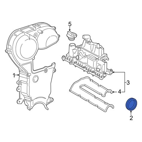 Ford OE BE8Z6700B - Front Engine Crankshaft Seal