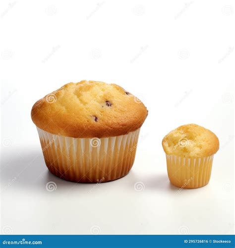 A Muffin A Small Domed Cake Boasts A Golden Brown Top And A Tender Moist Interior Stock