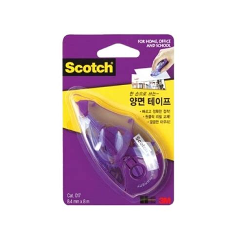 3m 스카치 투명 양면 풀 테이프 디스펜서 접착 테입 쓰리엠 종류 테잎 접착제 회사 비품 티몬