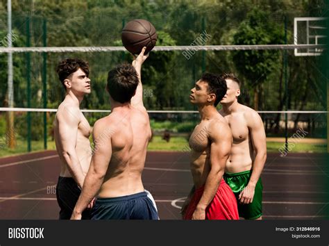 Four Sexy Shirtless Image Photo Free Trial Bigstock