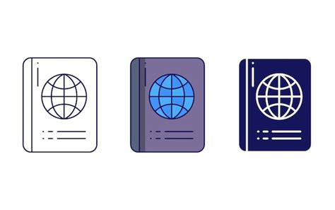 Premium Vector Passport Vector Icon