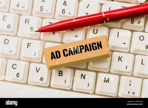 Conceptual Display Ad Campaign Business Approach Promotion Of Specific Product Or Service