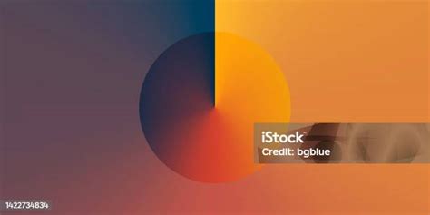 오렌지 그라데이션 컬러의 추상적 디자인 트렌디한 배경 0명에 대한 스톡 벡터 아트 및 기타 이미지 0명 3차원 형태 갈색 Istock