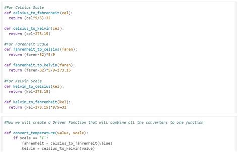 Here Is A Basic Yet Functional Temperature Converter Code In Python It