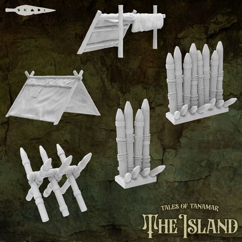 3d Printable Small Camp By Skadi