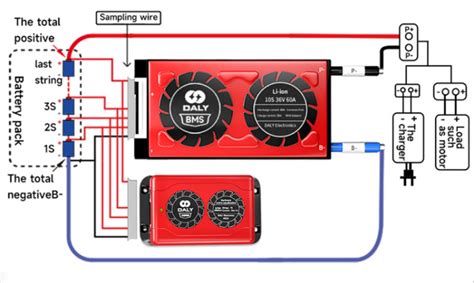 daly bms connection diagram diagram board