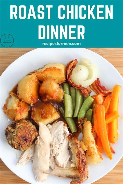 Roast Chicken Dinner And Bisto Chicken Gravy Recipe Recipe Roast