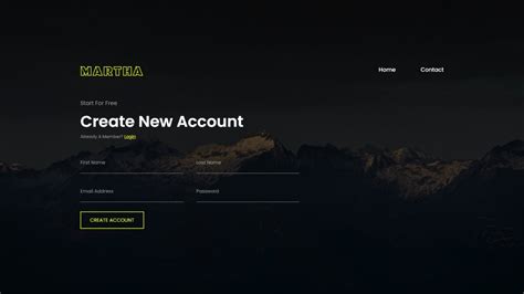 Crafting An Eye Catching Sign Up Form Html And Css Tutorial Youtube