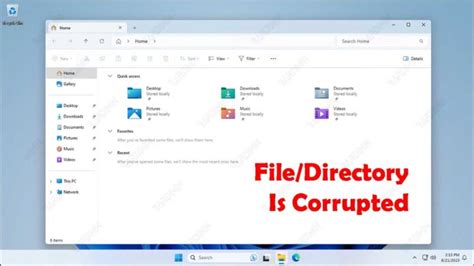 How To Fix File Or Directory Errors Corrupted And Unreadable In Windows