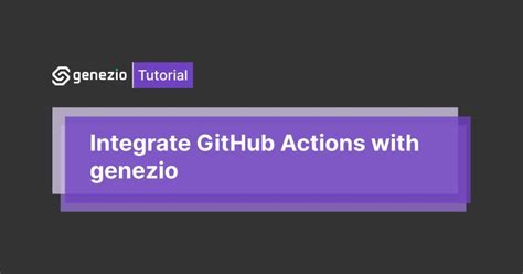 Boost Your Serverless Apps With Github Actions Genezio Posted On The Topic Linkedin