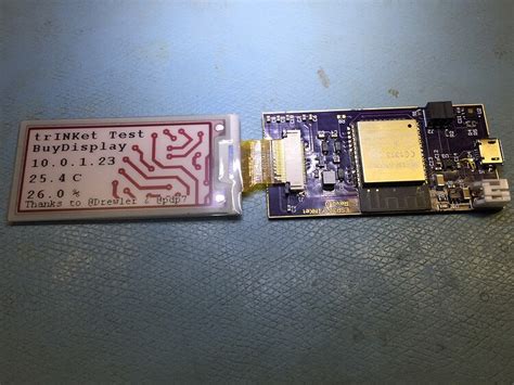 Good Display EPaper For Arduino Page Displays Arduino Forum