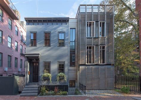 boston home by sas designbuild has two different facades