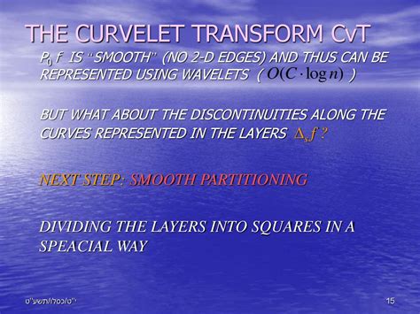 curvelets using ridgelets ppt download