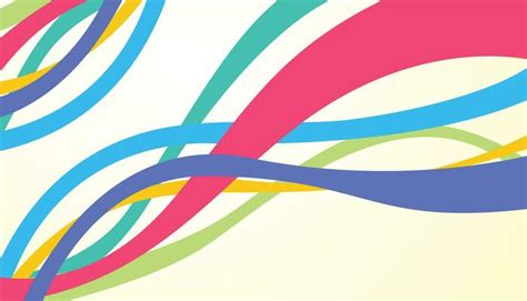 Abstract Colorful Lines Vector Art Icons And Graphics For Free Download
